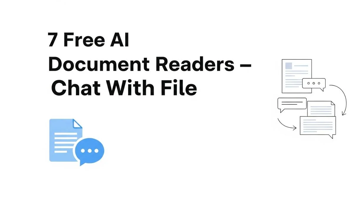 7 Free AI Document Readers — Chat With File